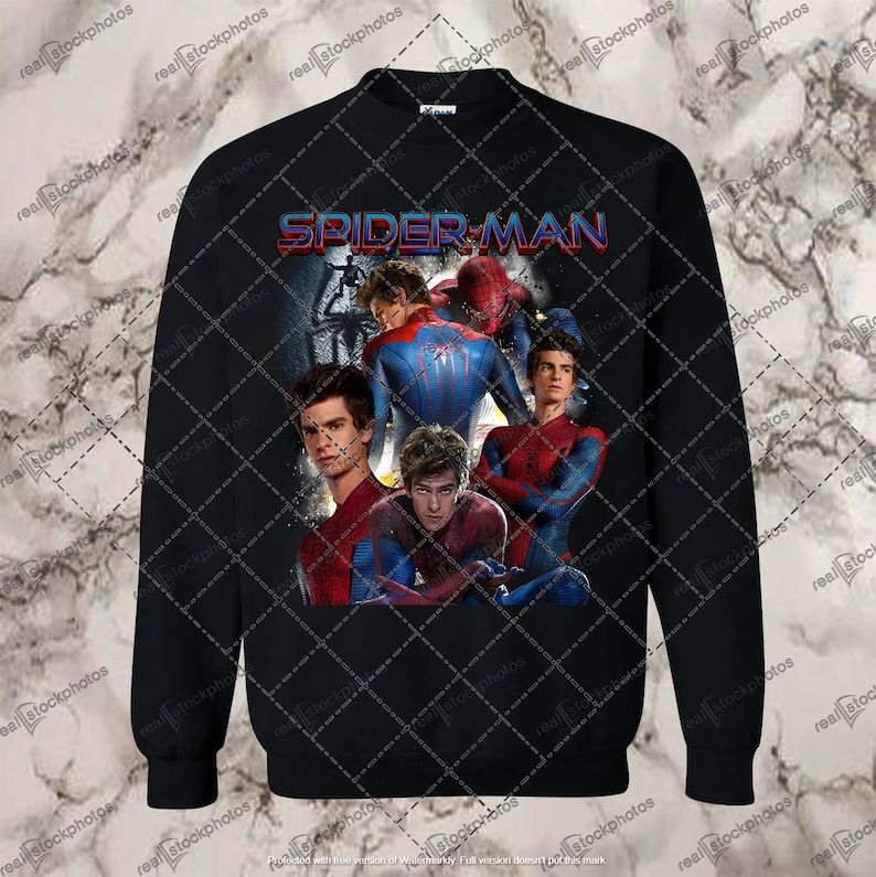 SPIDERMAN Andrew Garfield Spiderman Tshirt Shirt Tee - Etsy
