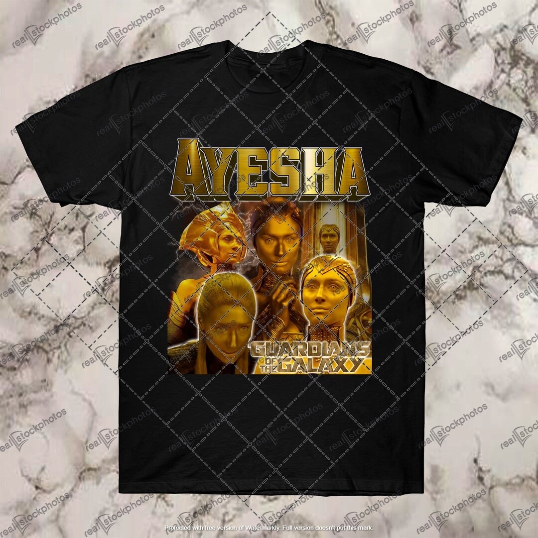 AYESHA | Ayesha Guardians of the Galaxy | Ayesha Tshirt Shirt Tee ...