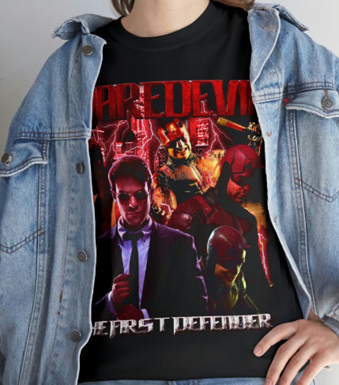 Daredevil Tshirt Shirt Tee | Daredevil Sweatshirt Sweater | Daredevil ...
