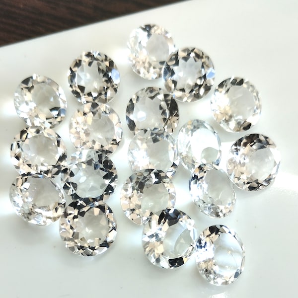 White Topaz Loose - Etsy