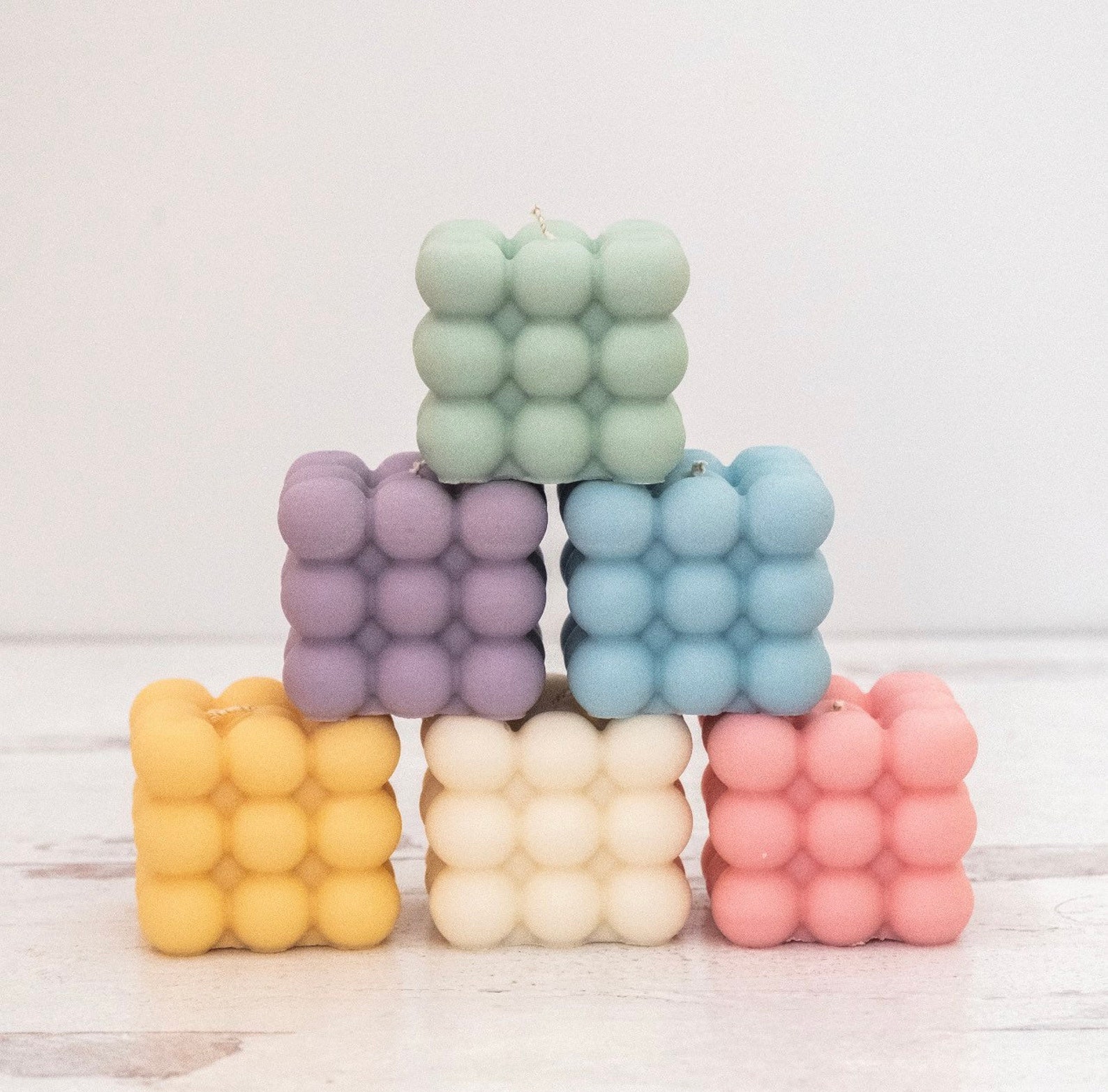 Scented Cube Candle Bubble Cube Decorative Party Favor Lover Gift Lover ...