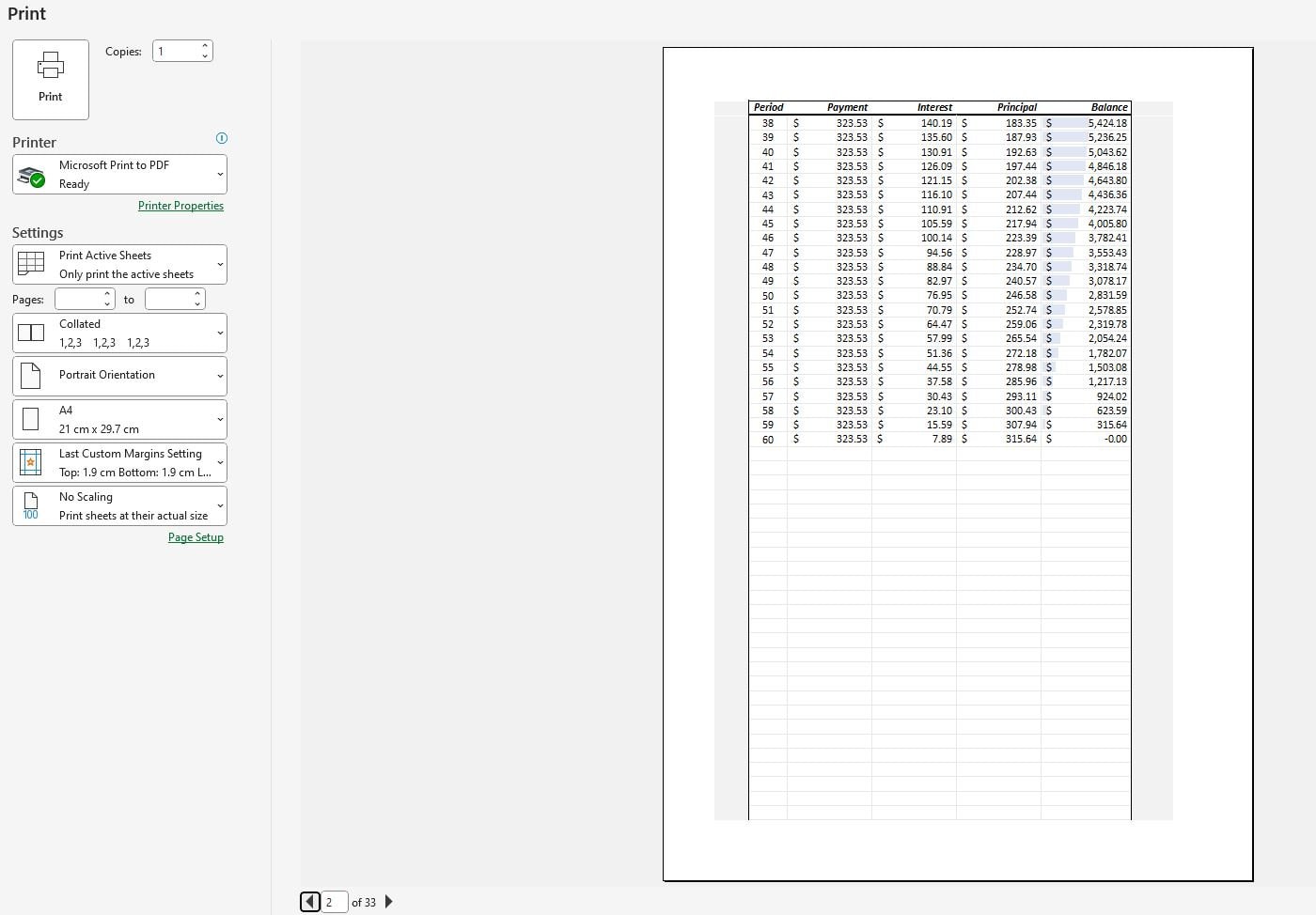 Loan Amortization Calculator - Etsy