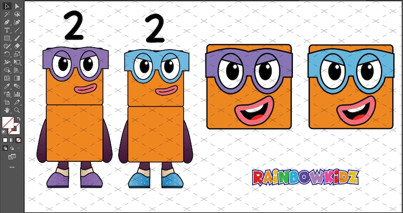 Number Blocks Terrible Two SVG Ready to Cut Cricut, Number Blocks SVG ...