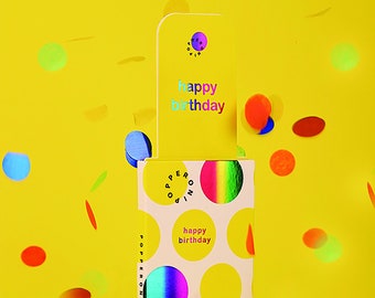 Printable Birthday Card Confetti - Etsy