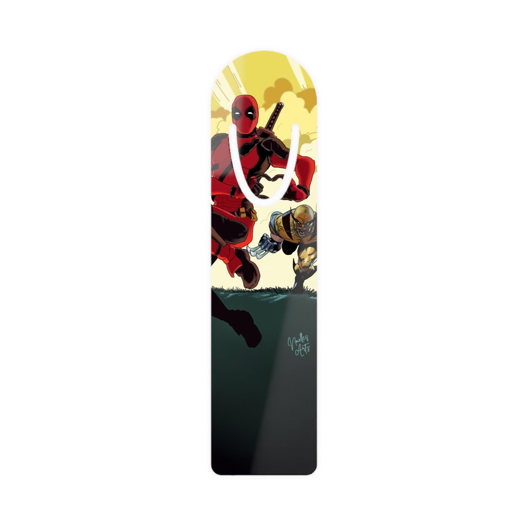 Deadpool X Wolverine Bookmark Limited Edition - Etsy