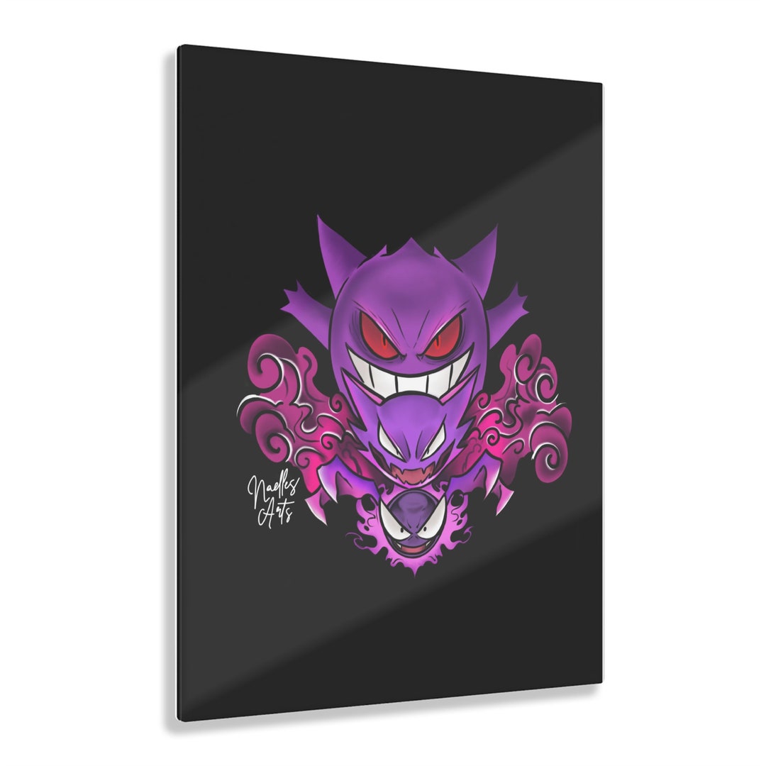 Acrylic Gengar Print Limited Edition - Etsy