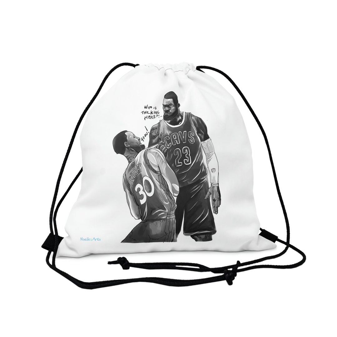 Limited Edition Lebron Vs Curry Outdoor Drawstring Bag - Made on Demand ...