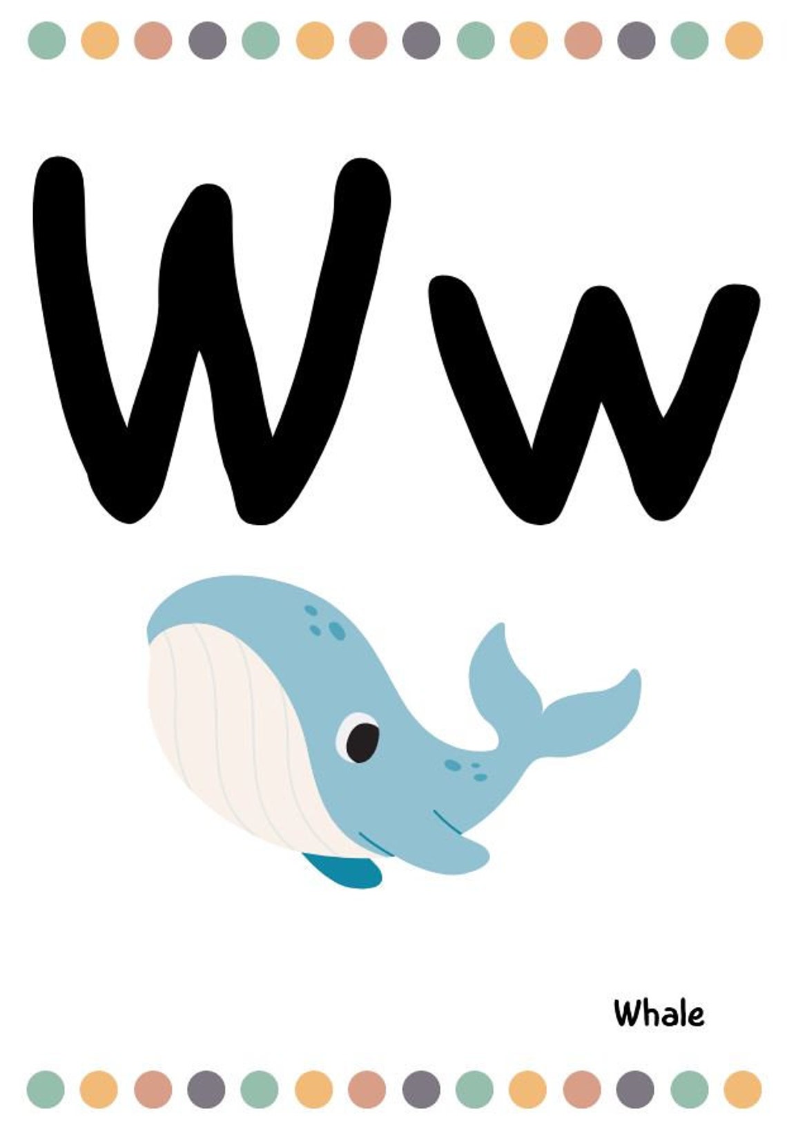 Colorful Pastel Minimalist Alphabet Poster, ABC Posters for Classroom ...