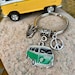VW Bus Keychain. Calling All Hippies. VW Bus Keychain With Peace Sign ...
