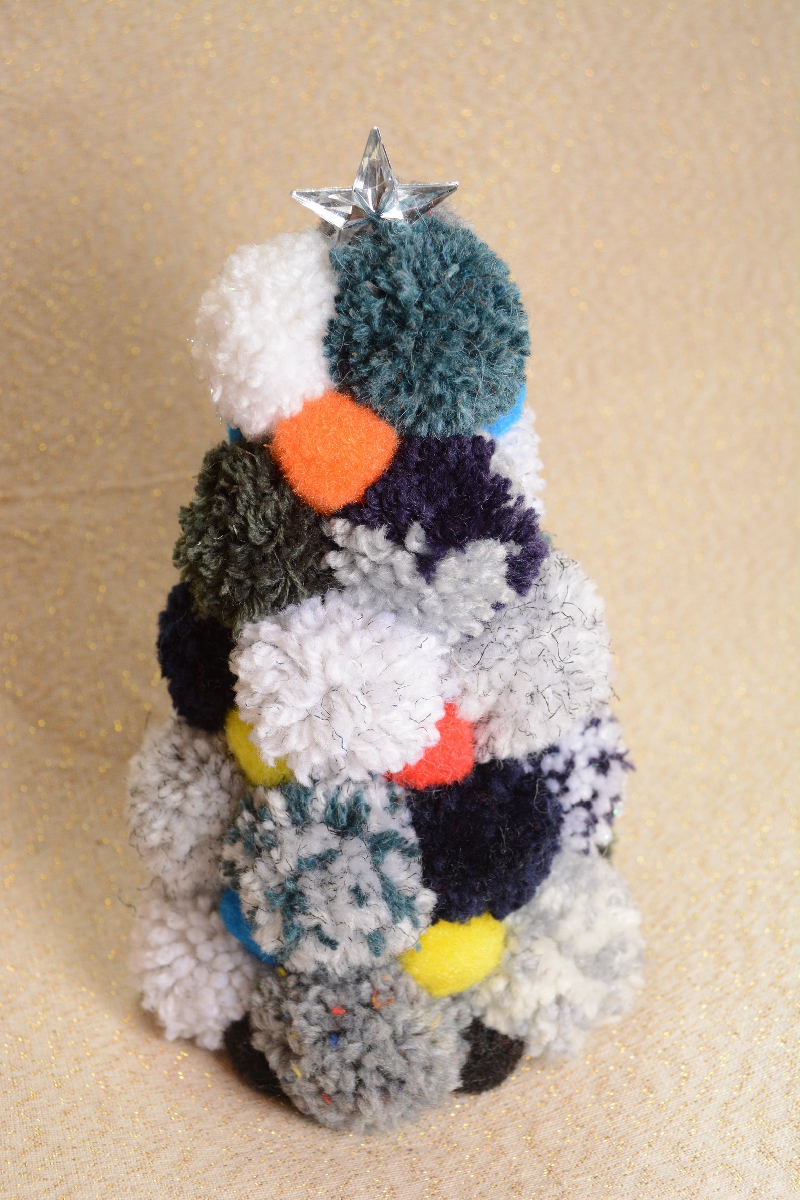 Handmade Decorative Pom Pom Christmas Trees - Etsy