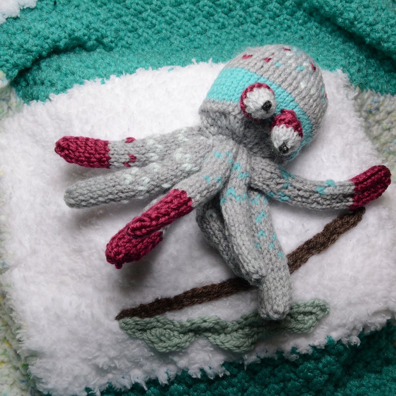 Knit Octopus Blanket - Etsy