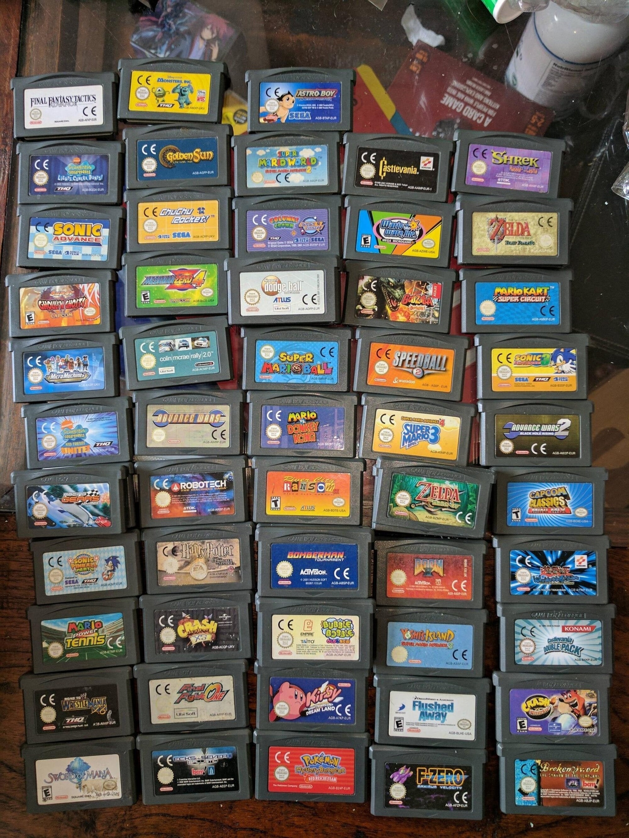 Game Boy Advance Mario