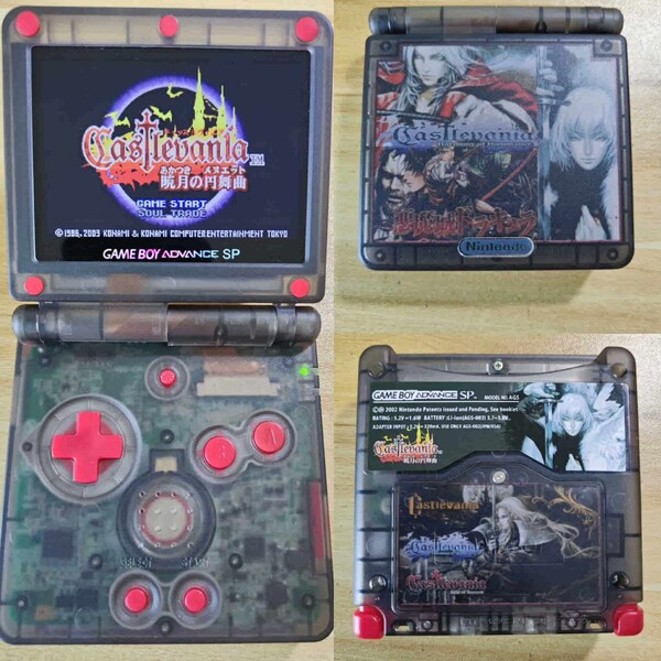 Castlevania Gameboy Advance Shell - Etsy