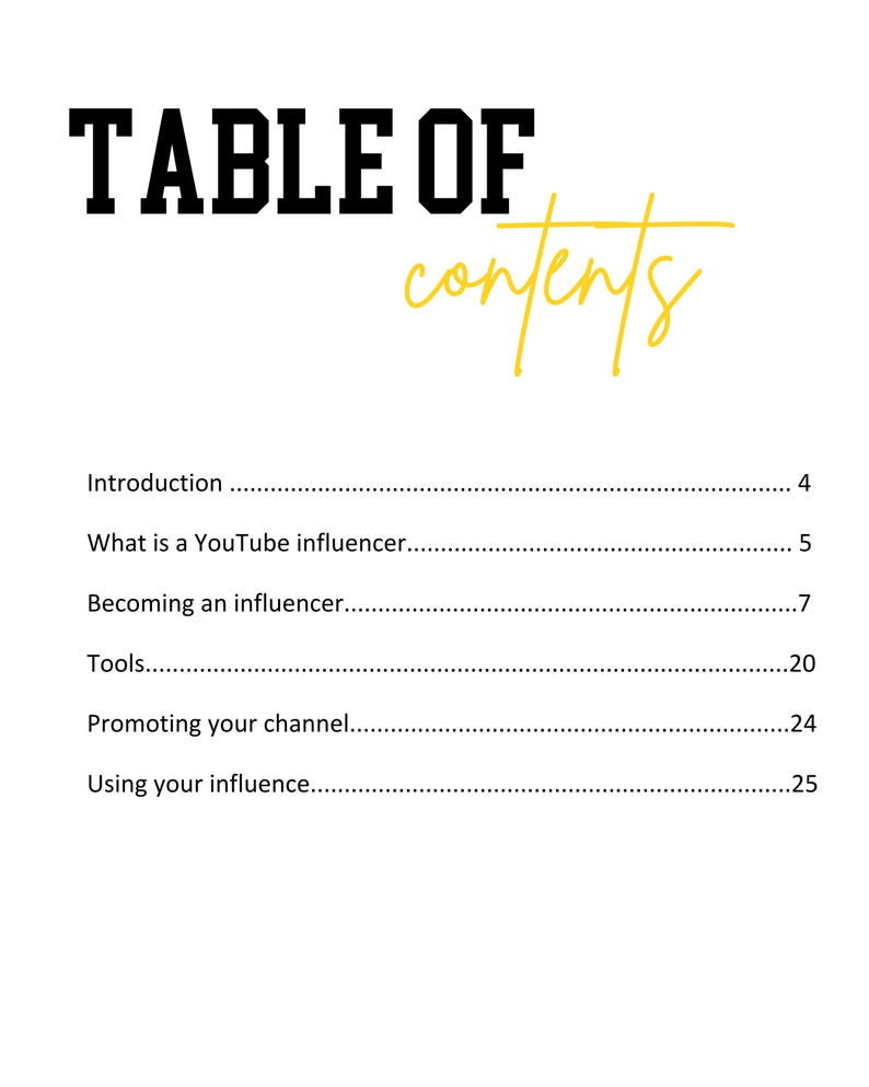 How to Become a Youtube Influencer | Step-by-step Guide - Etsy