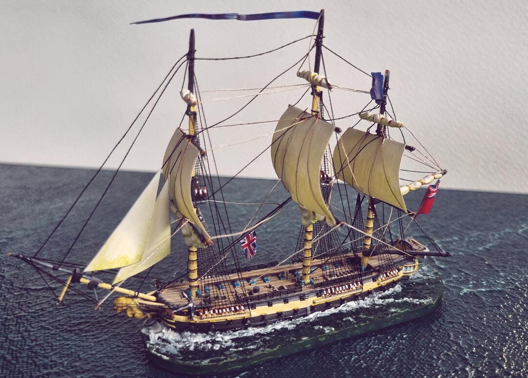 4th Rate Ship-of-the-line/heavy Frigate multiple Scales - Etsy