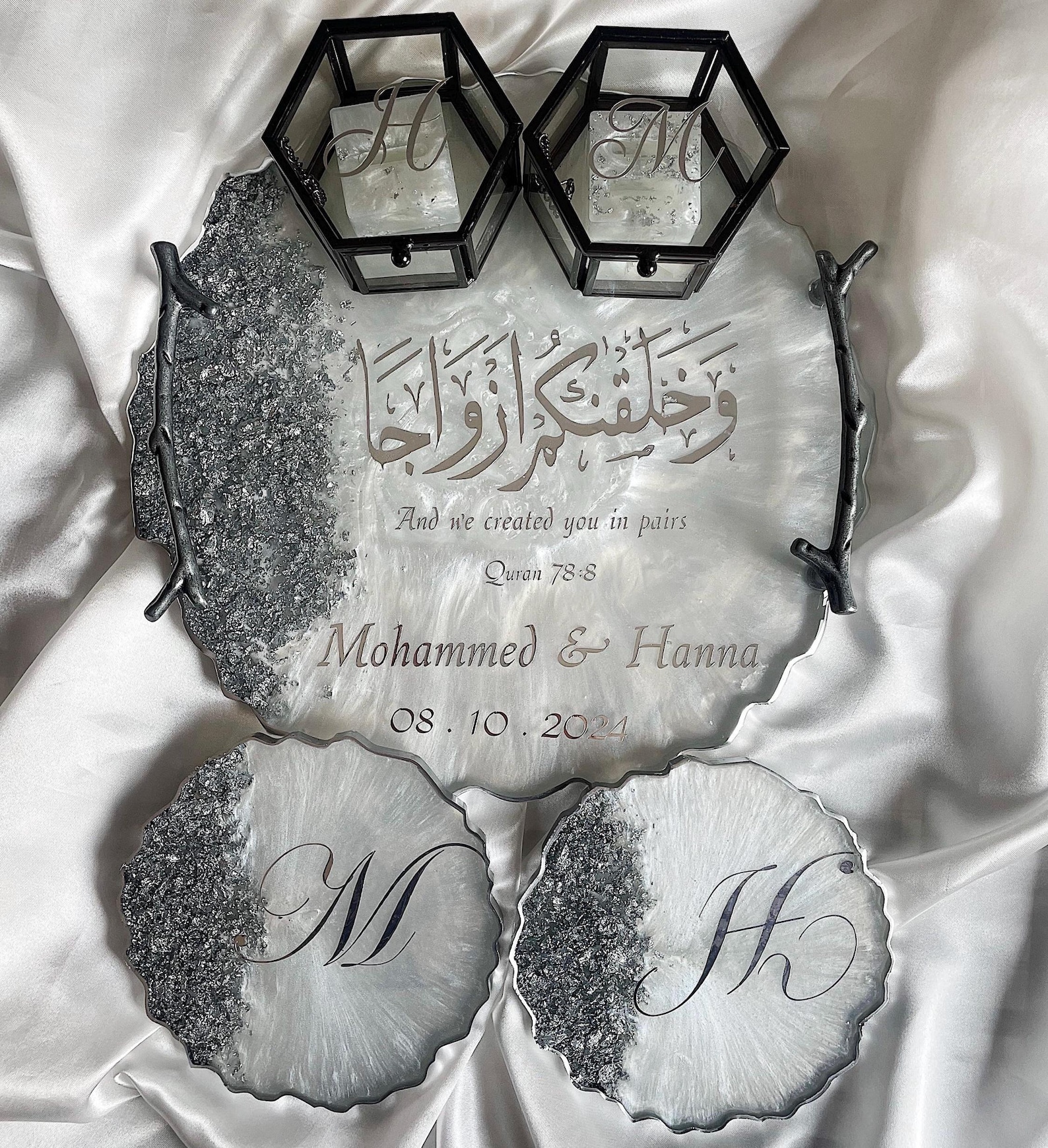 Personalized Engagement Tray Engagement Rings Holder Tray Engagement ...