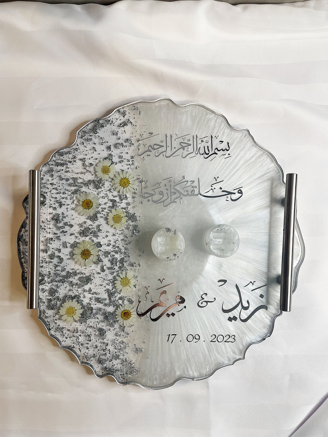 Personalized Engagement Tray Engagement Rings Holder Tray Engagement ...