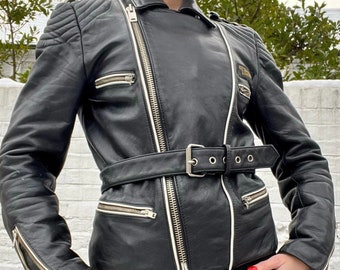 Echtes Leder Jacket - Etsy