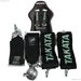 Takata Seat Belt Harness 4 Point Snap on 3 Cam Lock Universal BLACK ...