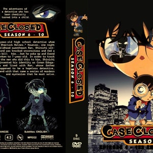 New Set Dvd Anime Detective Conan Case Closed Season 1 - Season 15 ...