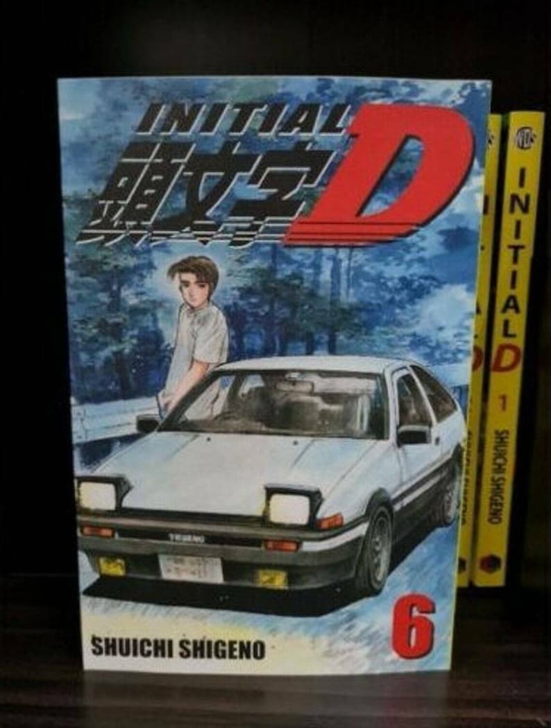 New Set Anime Comic Initial-d by Shuichi Shigeno Volume 36 - 48 Manga ...