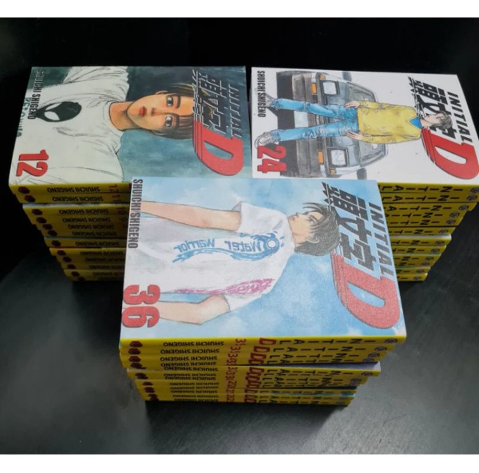 New Set Anime Comic Initial-d by Shuichi Shigeno Volume . 1 - 48 End ...