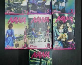NANA Manga Volume 1-21 End Full Set English Version by Ai Yazawa Comic ...