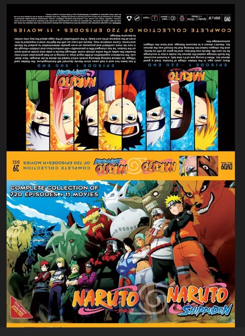 Anime DVD English AUDIO Complete Series Vol.1-720 11 Movies English ...