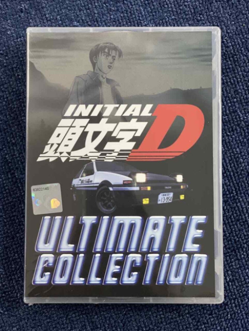 New Set Dvd Anime Initial D Ultimate Collection English Dubbed & All ...