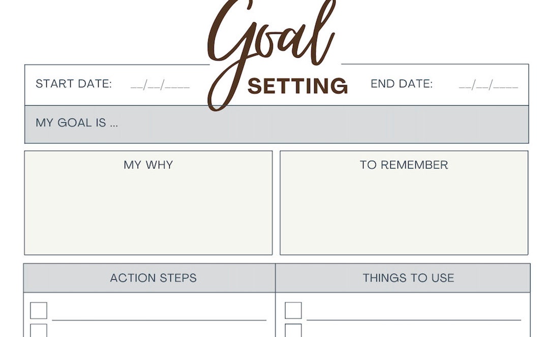 Goal Setting Planner 2023 Goal Maker Achieve Goals Journalling Diary Goal Breakdown Goal Tracker ...