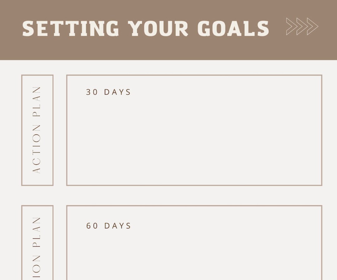 90 Day Goal Setting Planner 2023 Goal Maker Achieve Goals Diary Goal ...