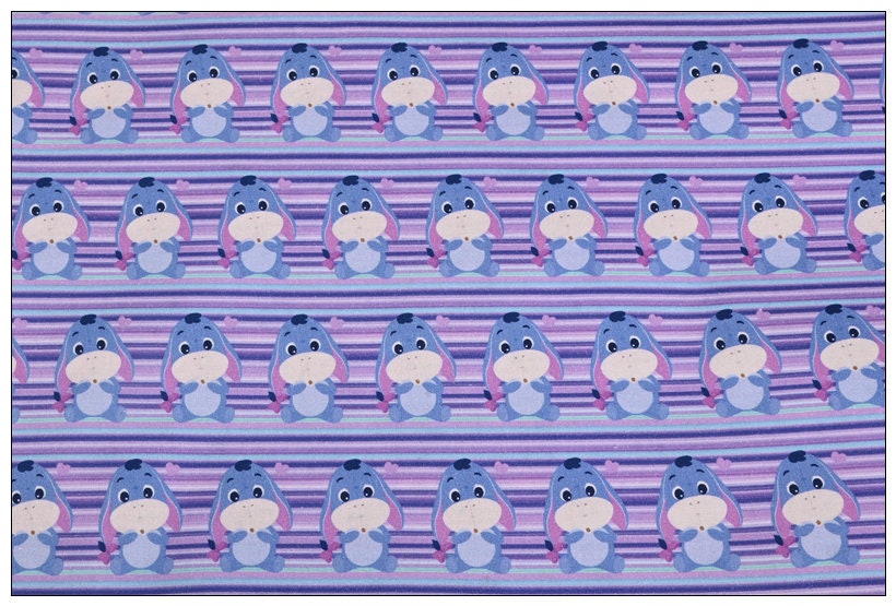 Winnie the Pooh Fabric Eeyore Fabric Cartoon Fabric Anime Cotton Fabric ...