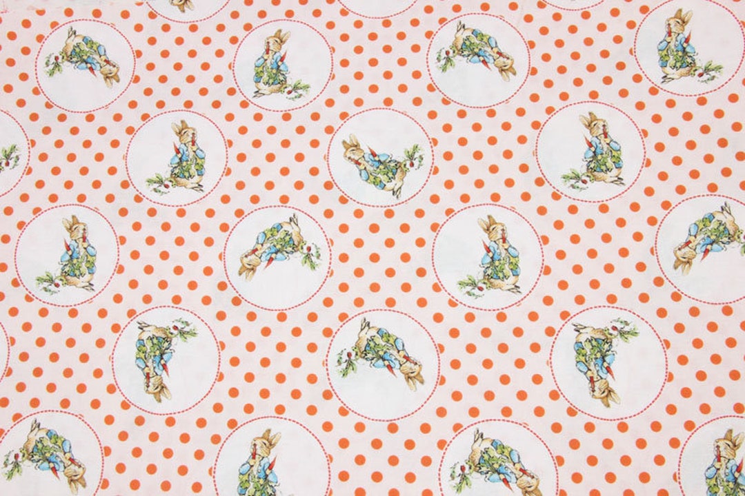 Peter Rabbit Fabric Beatrix Potter Fabric Cartoon Fabric Anime Cotton ...