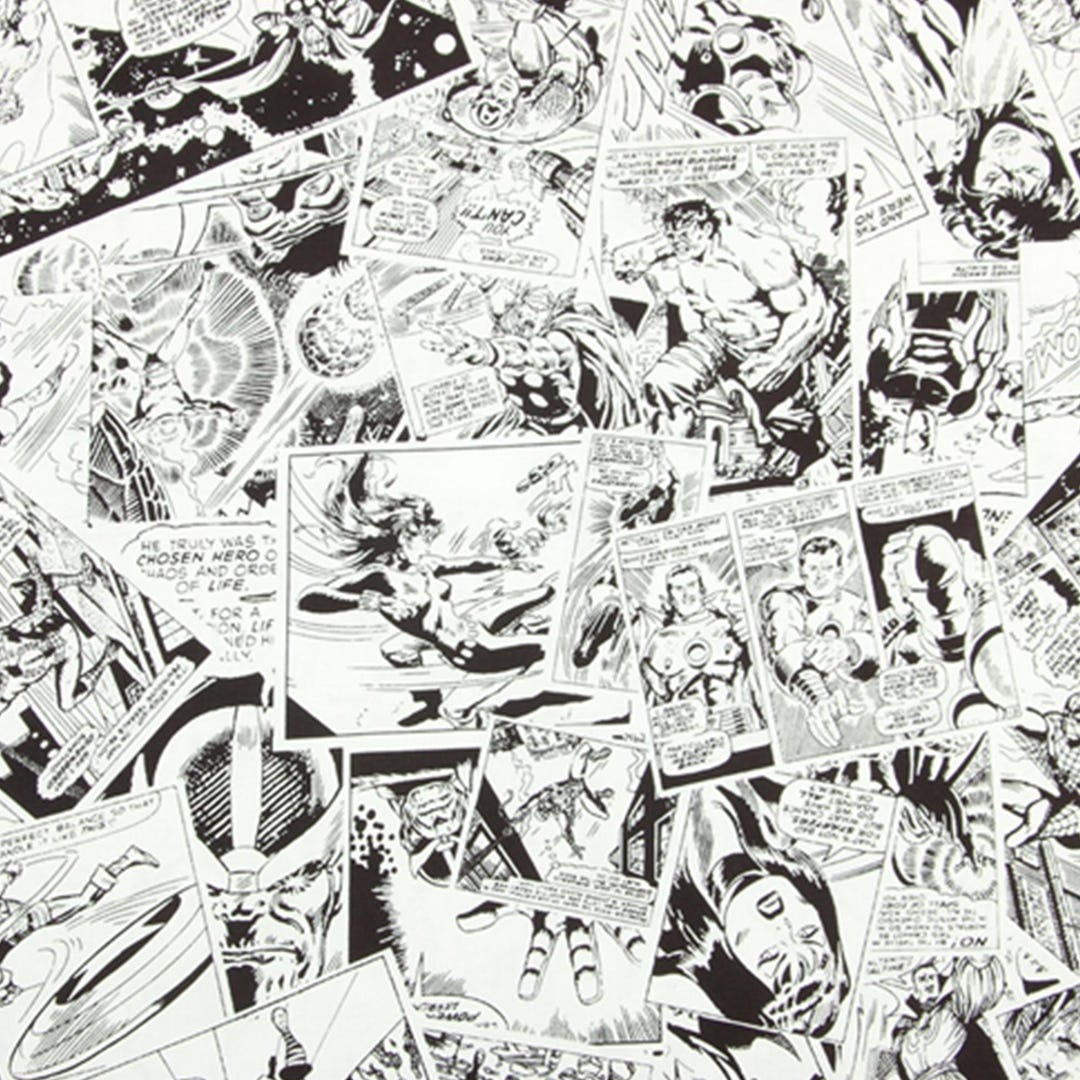Marvel Avengers Fabric Captain America Fabric Cartoon Fabric Anime ...