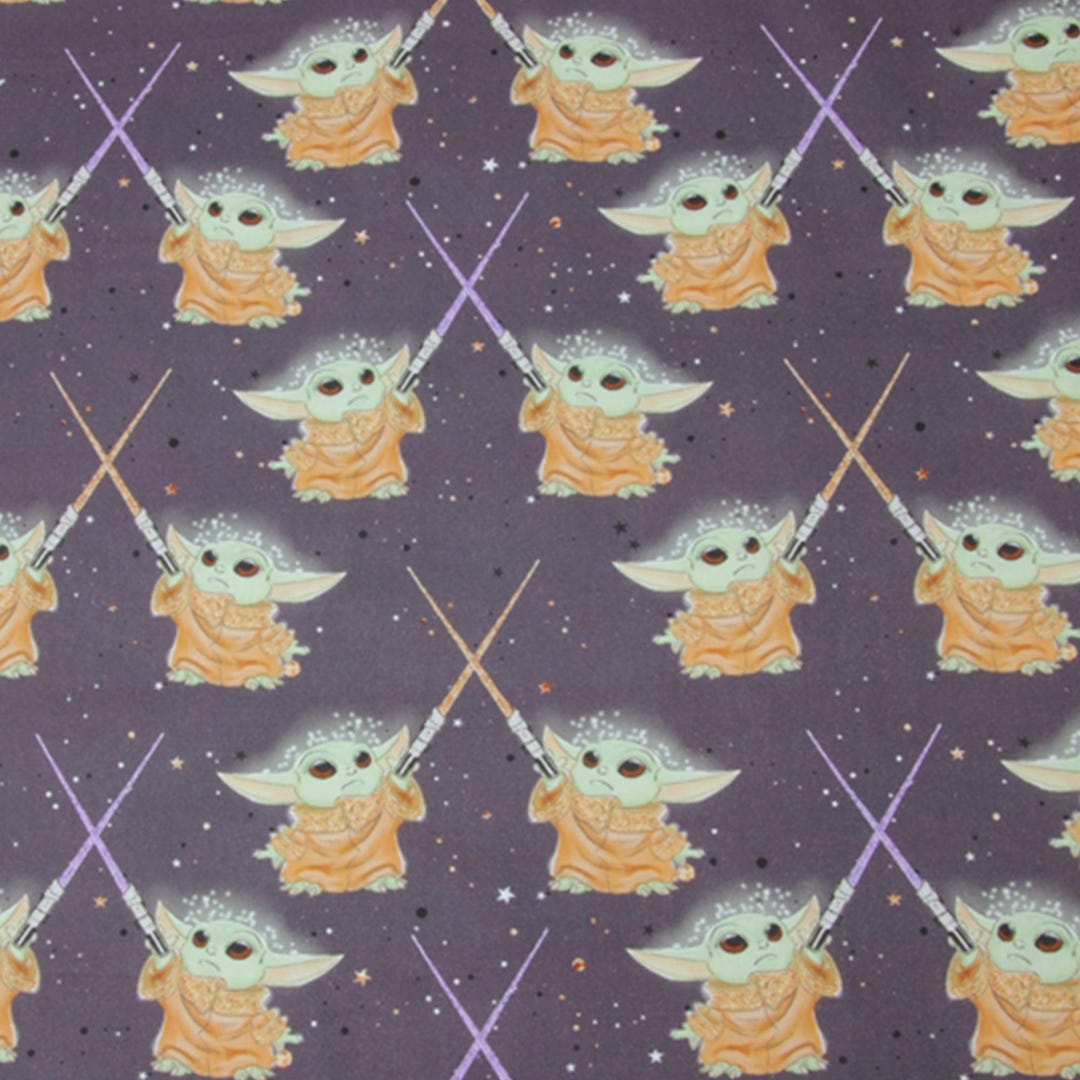 Star Wars Fabric Baby Yoda Fabric the Mandalorian Cartoon Fabric Anime ...