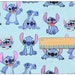 Stitch Fabric Blue Koala Fabric Cartoon Fabric Anime Cotton Fabric by ...