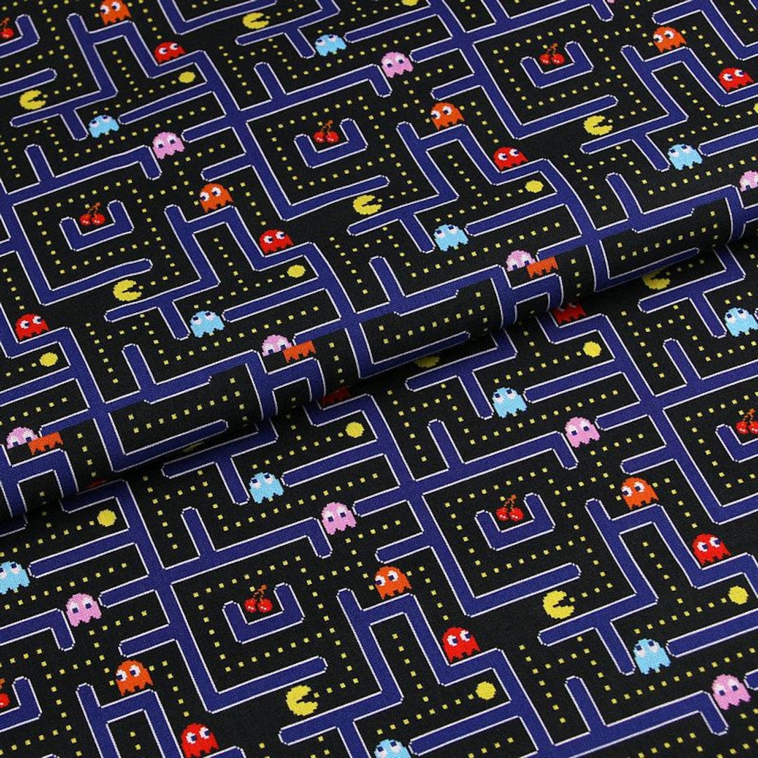 Video Game Fabric Fun Game Fabric Cartoon Fabric Anime Cotton Fabric by ...