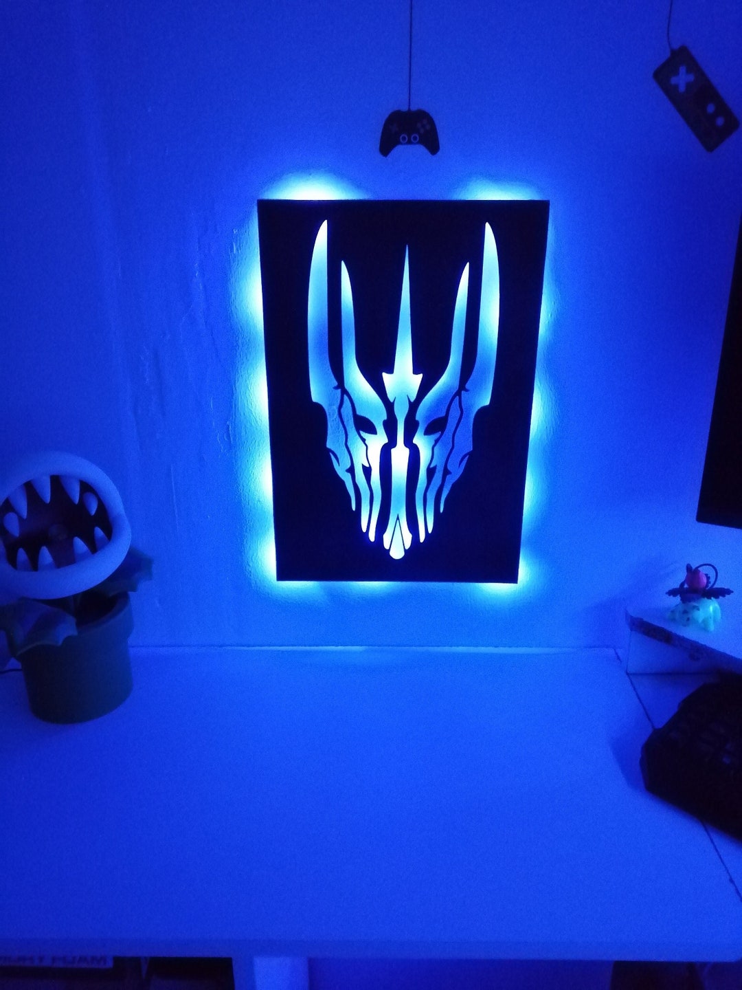 Sauron Wooden Light Frame - Etsy