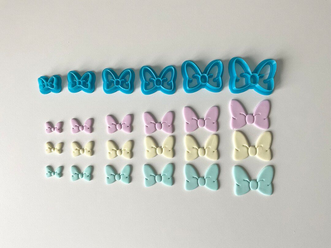 Bow Clay Cutter Polymer Clay Cutters Minnie’s Bow Clay Cutter Polymer ...