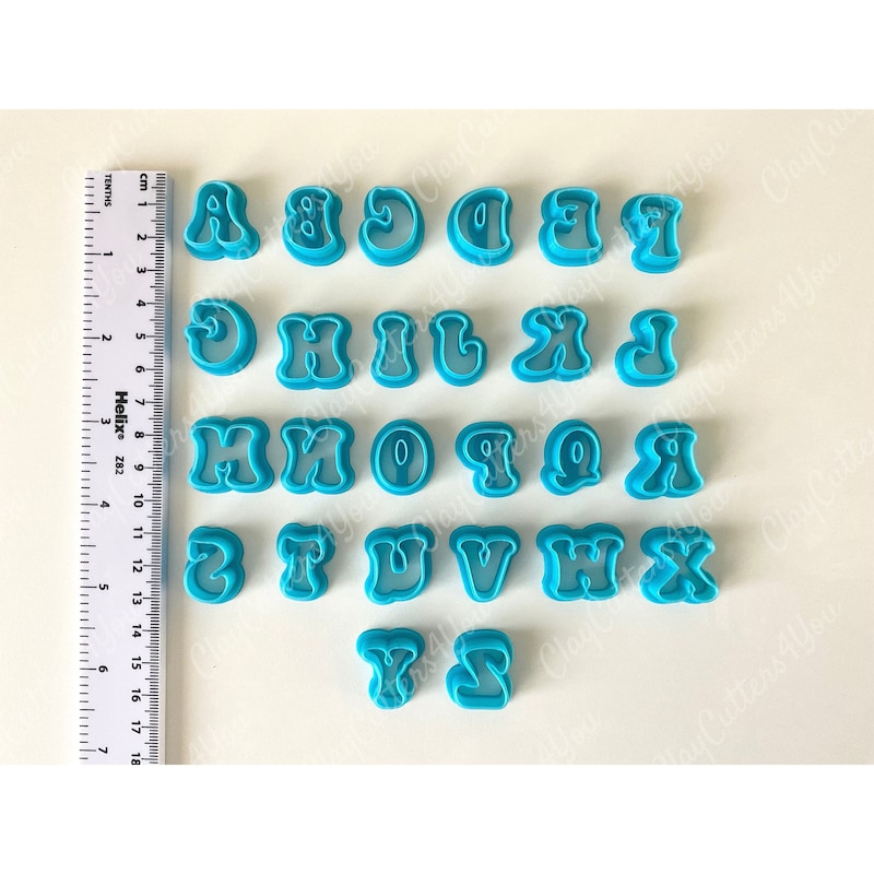 Alphabet Cutters Molds - Etsy UK