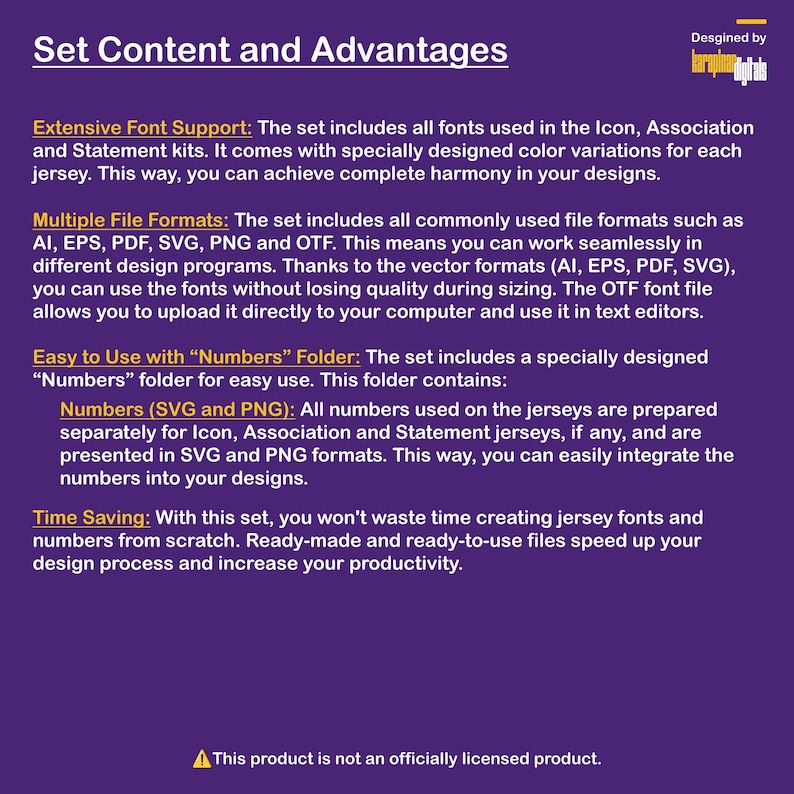 Font Vector Lakers 2024 Digital Download AI, Eps, Svg, Pdf, Png, Otf ...