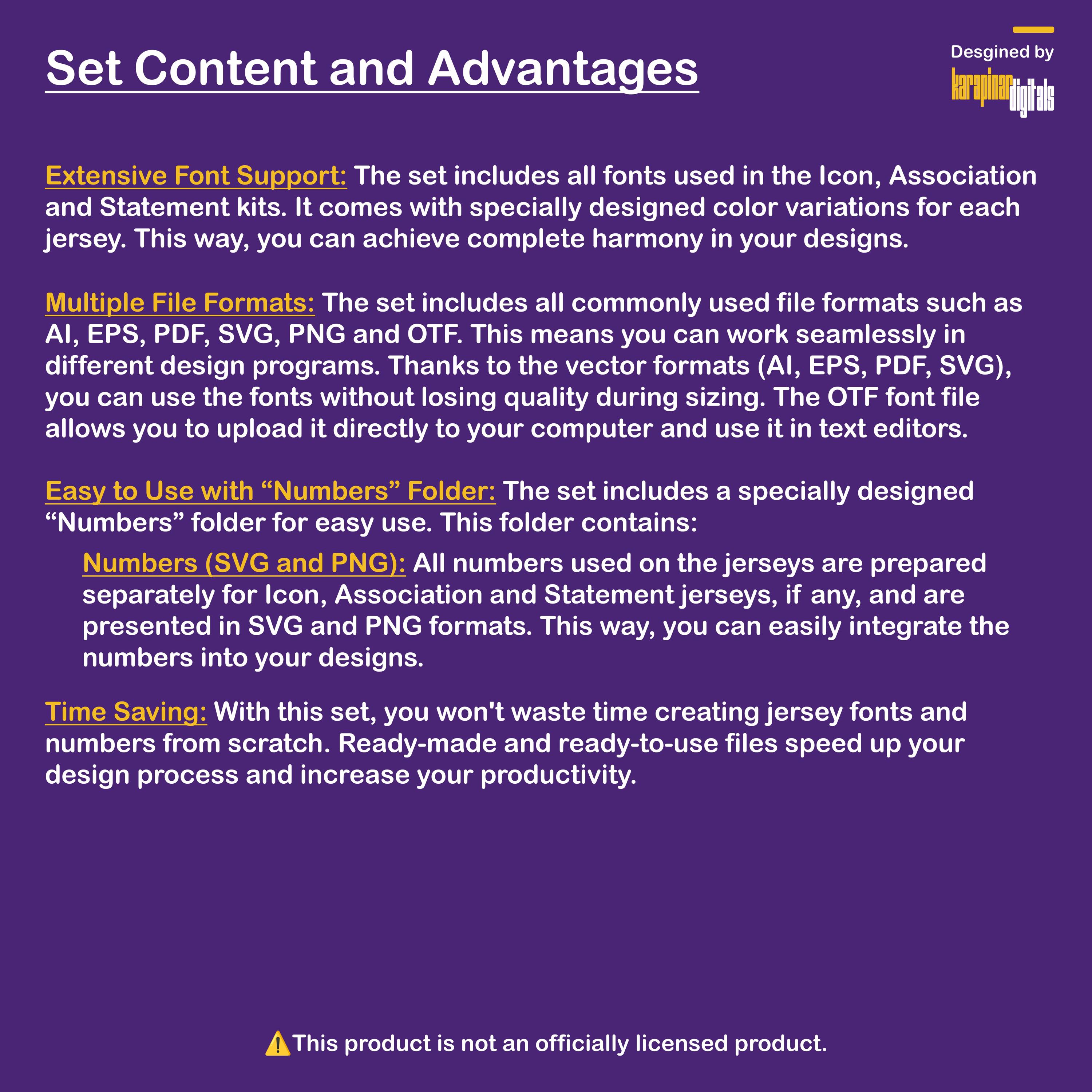 Font Vector Lakers 2024 Digital Download AI, Eps, Svg, Pdf, Png, Otf ...