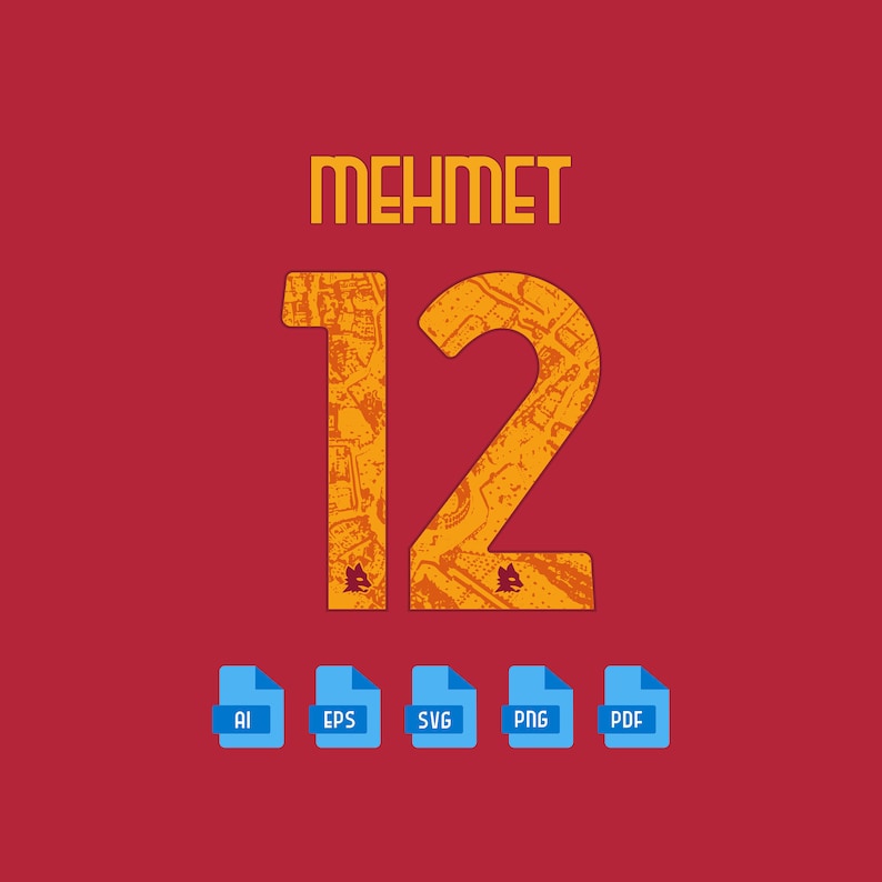 Font Vector Roma 2024 Digital Download AI, Eps, Svg, Pdf, Png, Otf ...