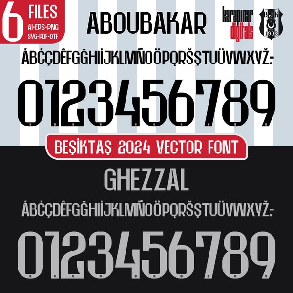 Ronaldo Jersey Font - Etsy