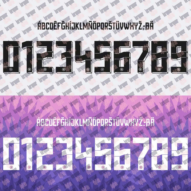 Germany 2024 Font Vector Set | Svg, AI, Eps, Pdf, Png, Otf, Ttf ...