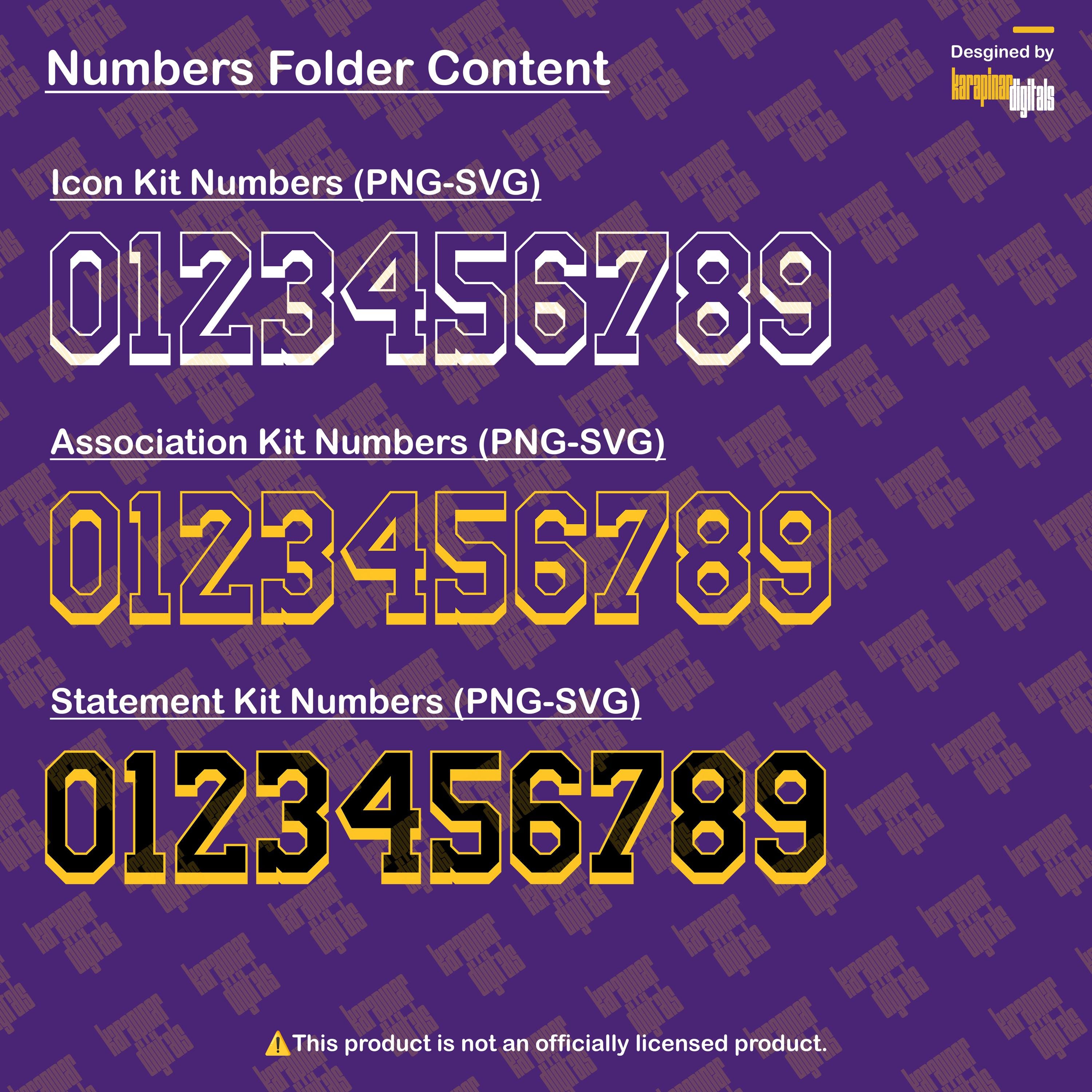 Font Vector Lakers 2024 Digital Download AI, Eps, Svg, Pdf, Png, Otf ...