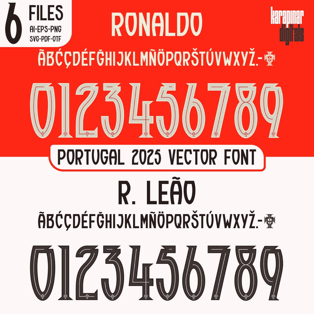 Font Vector Portugal 2025 Font AI, Eps, Svg, Png, Pdf, Otf Portugal ...