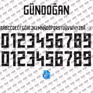 Germany 2024 Font Vector Set | Svg, AI, Eps, Pdf, Png, Otf, Ttf ...