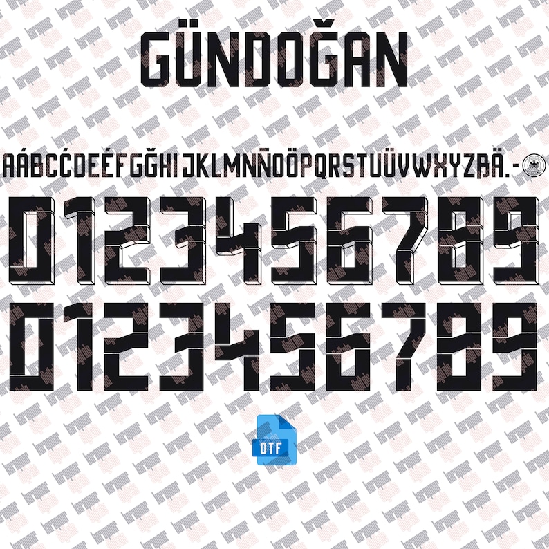 Font Vector Germany 2024 Font AI, Eps, Svg, Png, Pdf, Otf / Germany ...