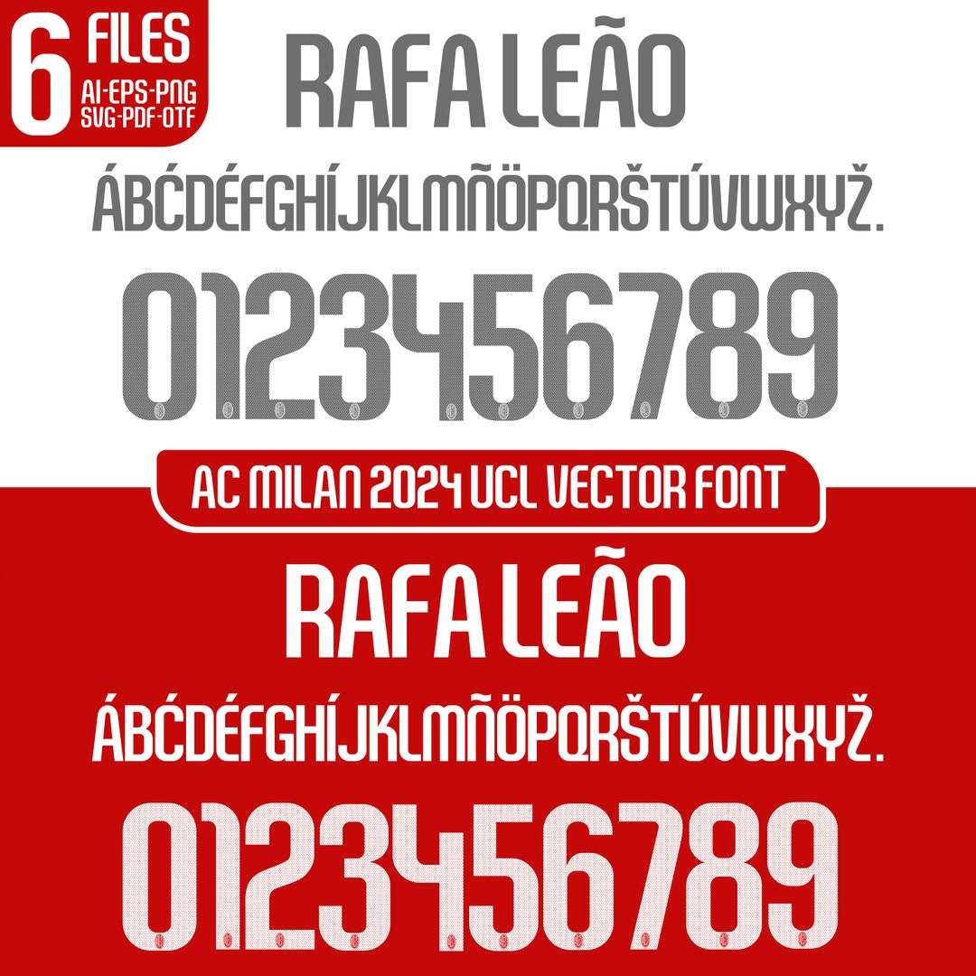 Font Vector Milan 2024 Ucl Digital Download AI, Eps, Svg, Png, Otf ...
